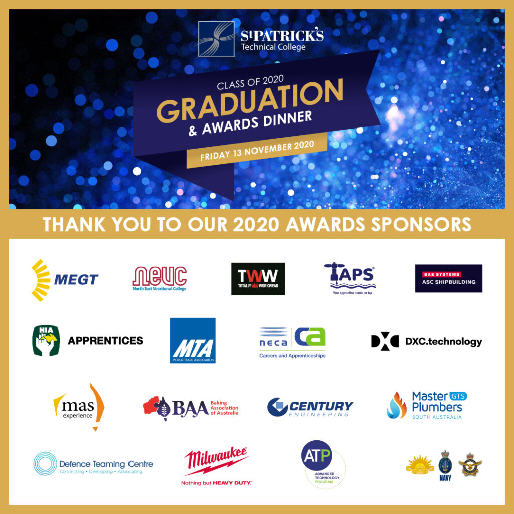 Class of 2020 Graduation & Awards Dinner - St Patrick's Technical College