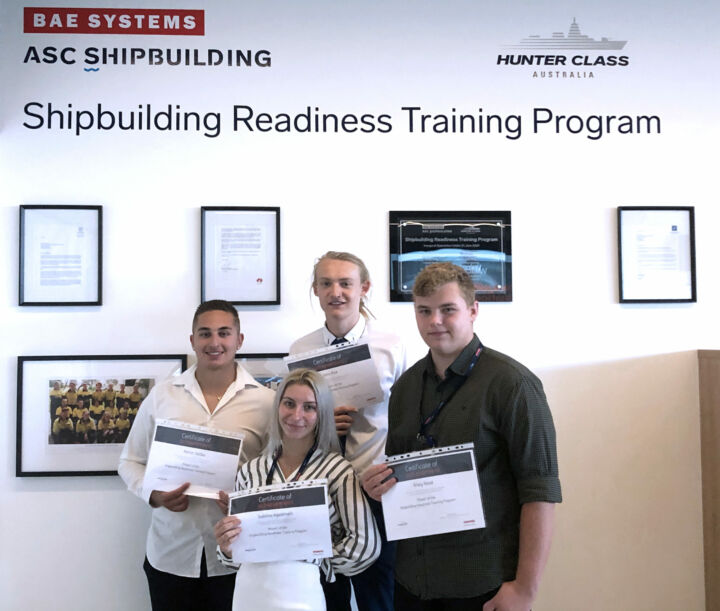 BAE Systems shipbuilding trainees take the next step - St Patrick's ...