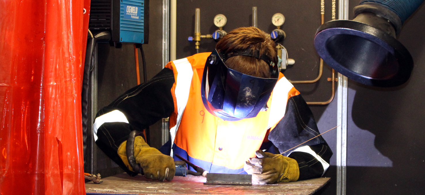 Mastering skills in welding - St Patrick's Technical College